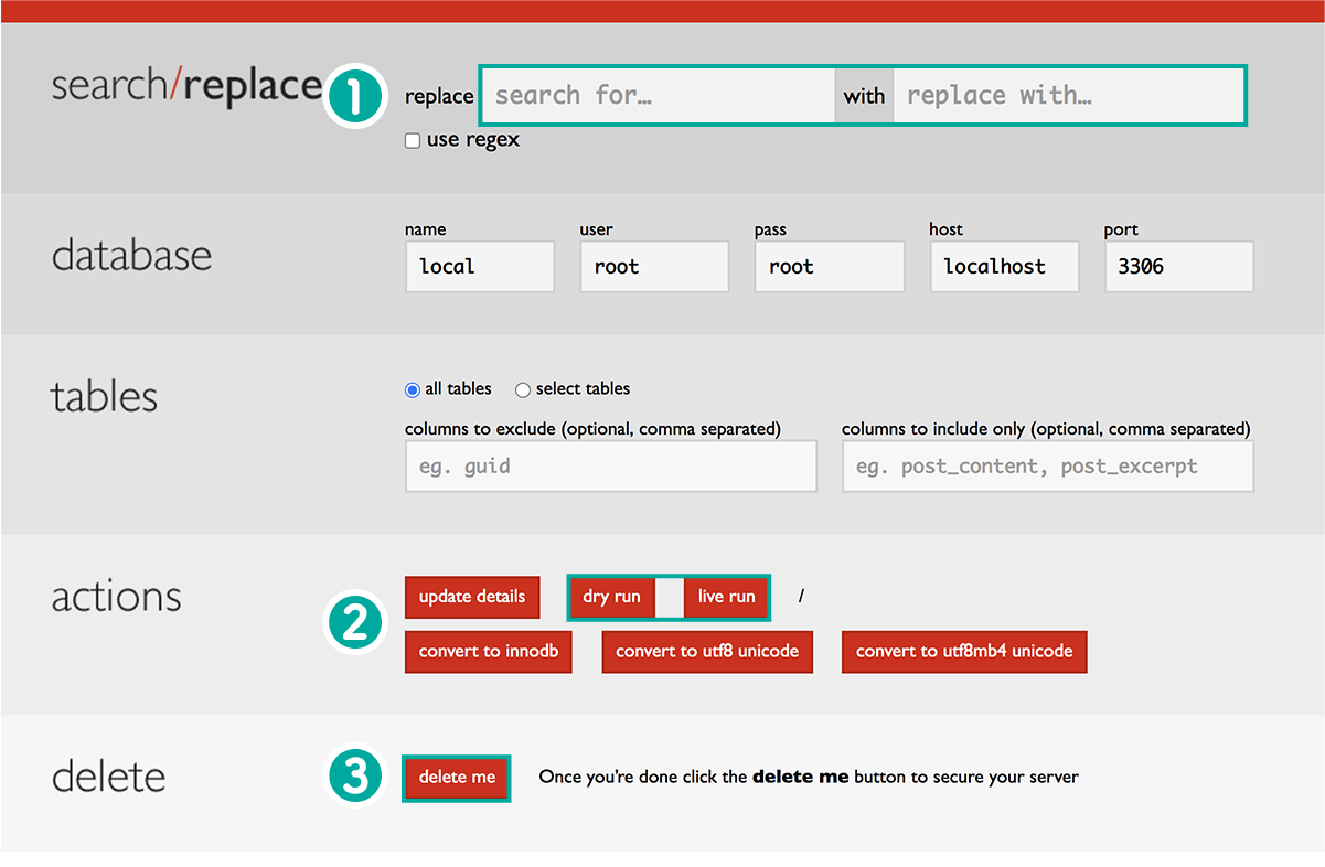 WordPressのDB置換にはSearch Replace DBがおすすめ – aikawa design blog